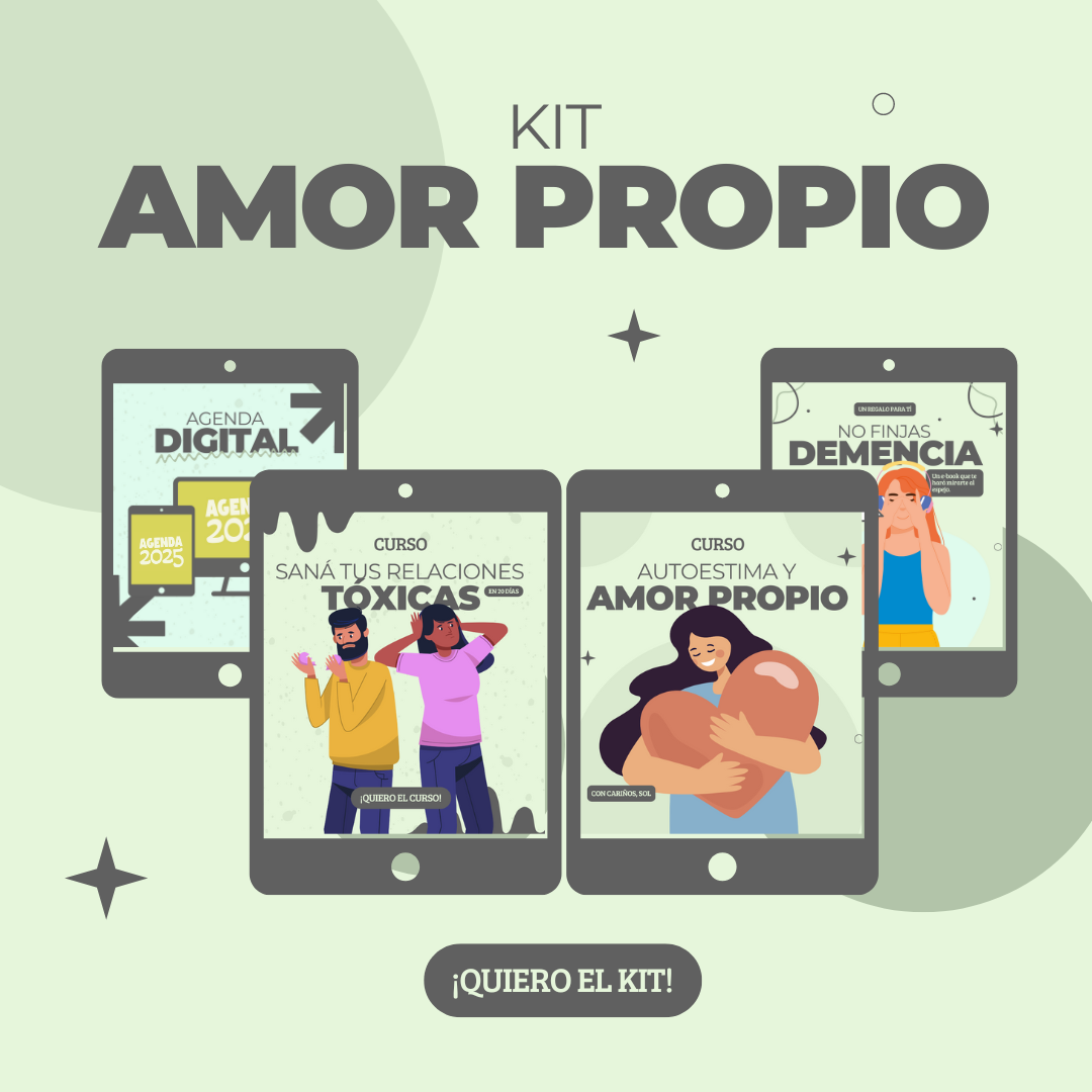 Kit Amor Propio – Psicologa Sol Amato